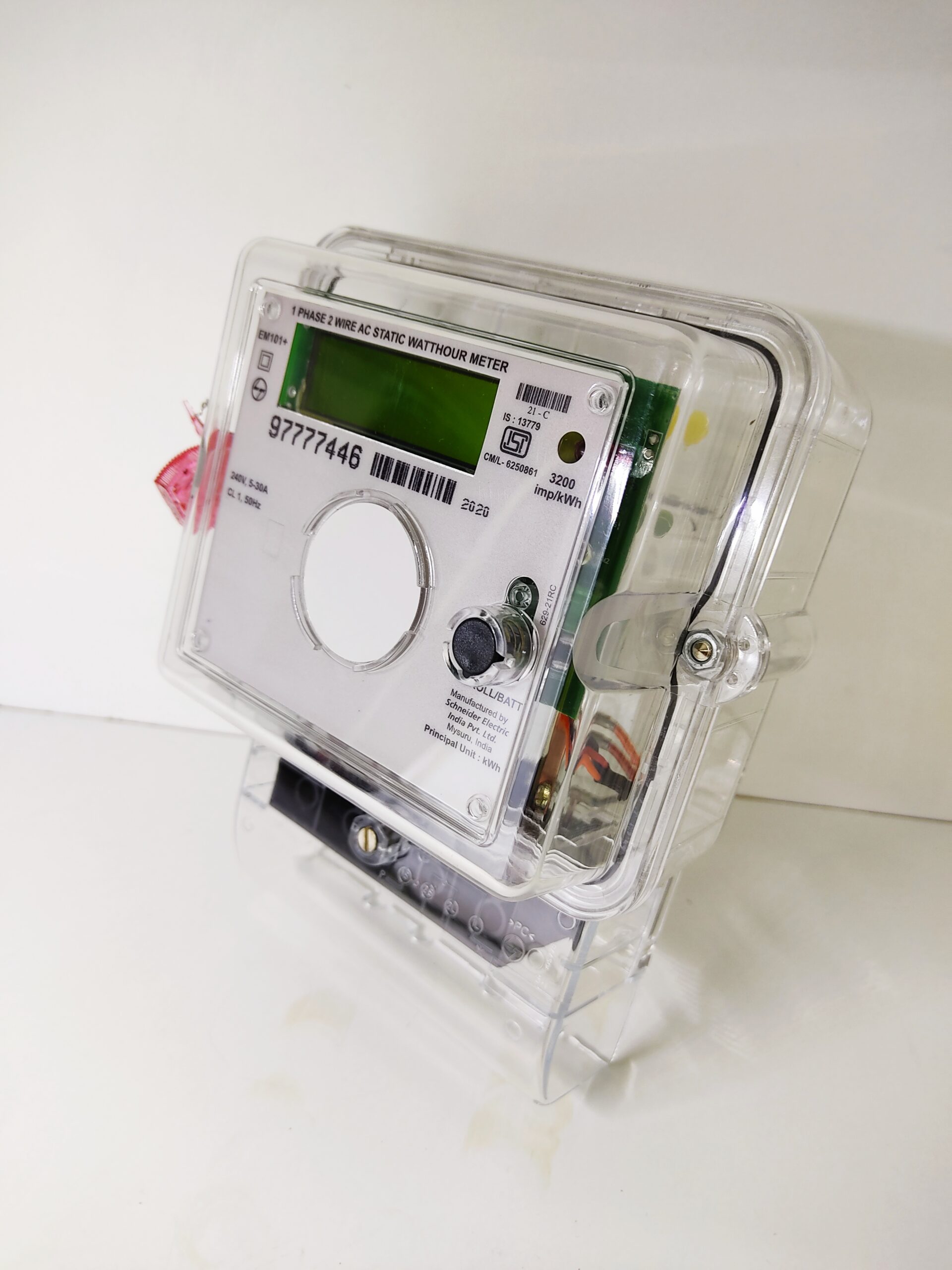 L&T/LK 5-30A 1Ph LCD Meter (WM101BC5MSED) - Jaycee Enterprises