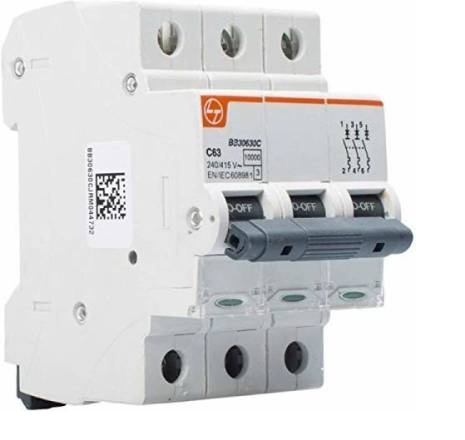 L&T/LK Exora MCB 32A 3 Pole ‘C’ Curve 10ka(BB30320C) - Jaycee Enterprises
