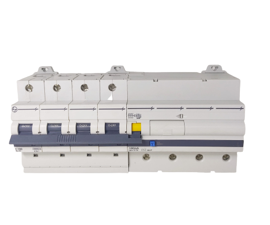 L&T/LK AU RCBO 4Pole 100Amp 300ma 12 Module (AUF3C410030) - Jaycee ...